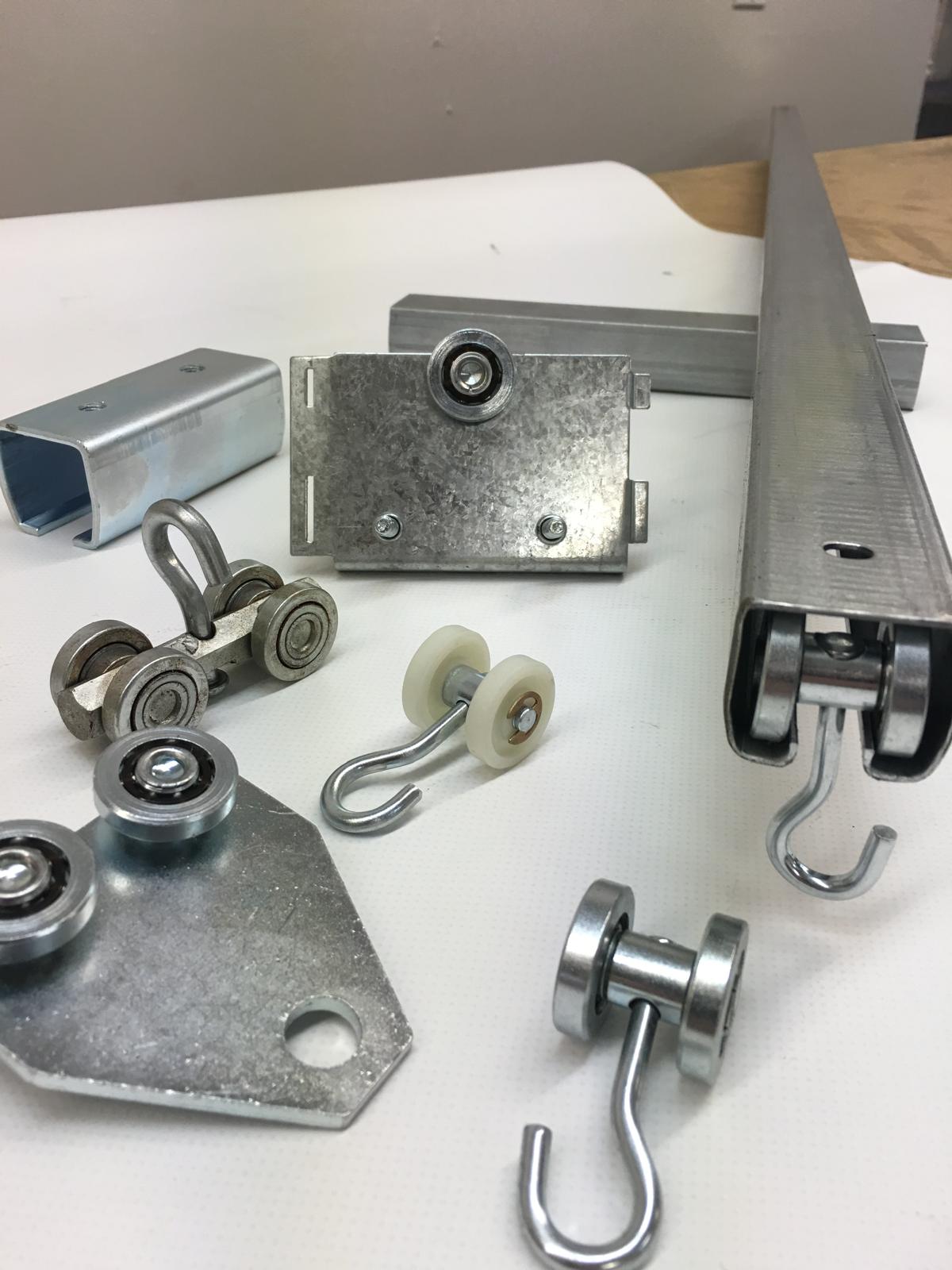 Common Strip Doors with Standard Hardware - Strip-Curtains.com