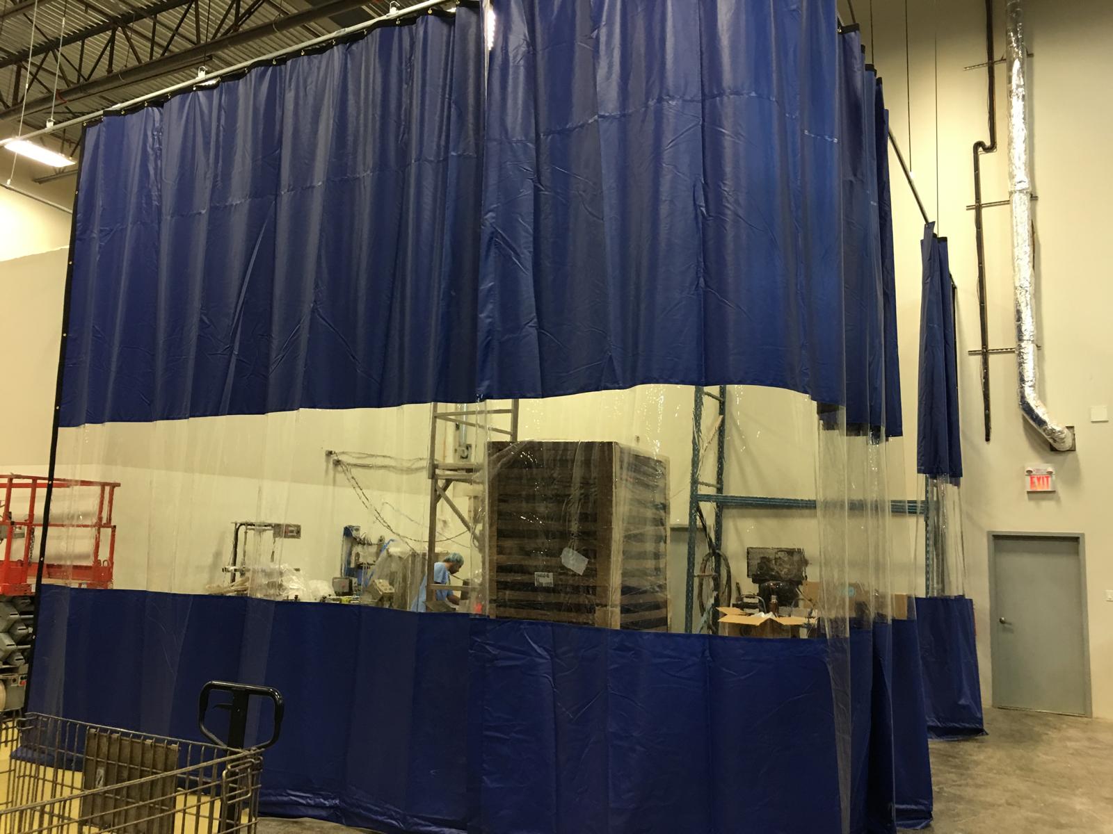 Warehouse Curtains - Order Online - Strip-Curtains.com