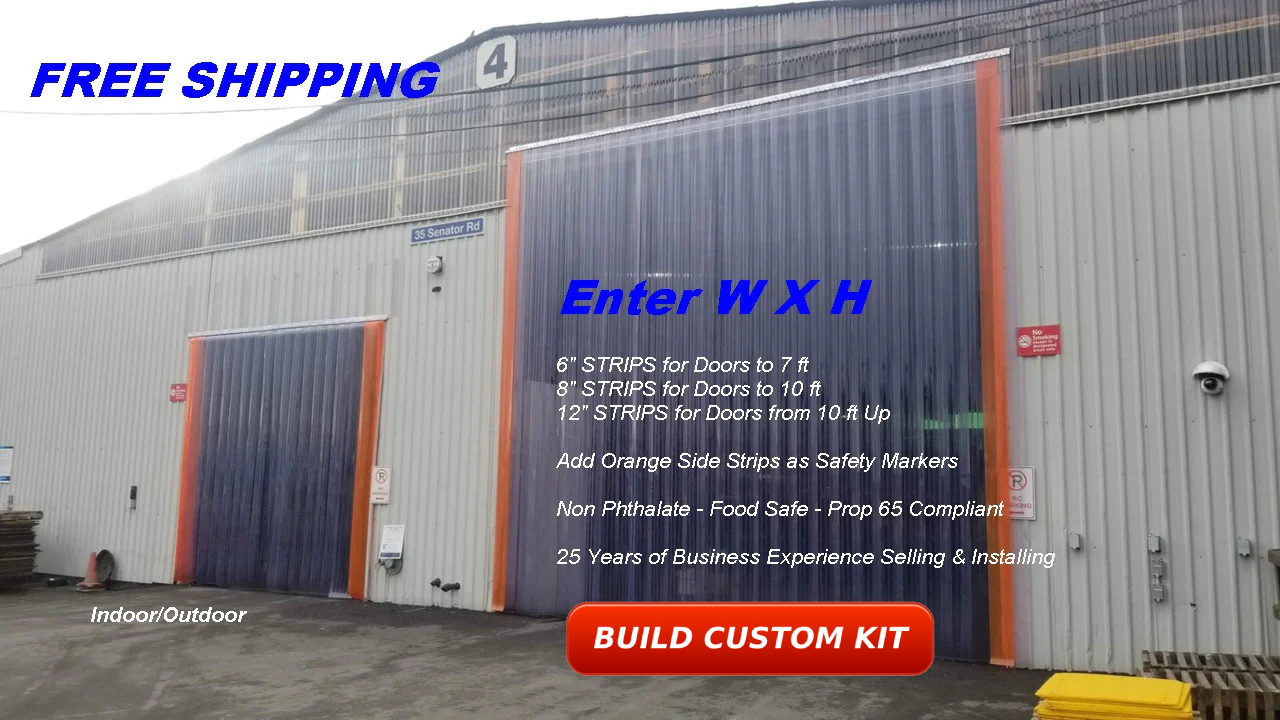 Strip Doors and Strip Curtains - Strip-Curtains.com